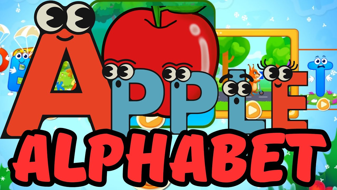 HAPPY ENGLISH ALPHABET A #kidsvideo #kids #happy #alphabet #fun # ...