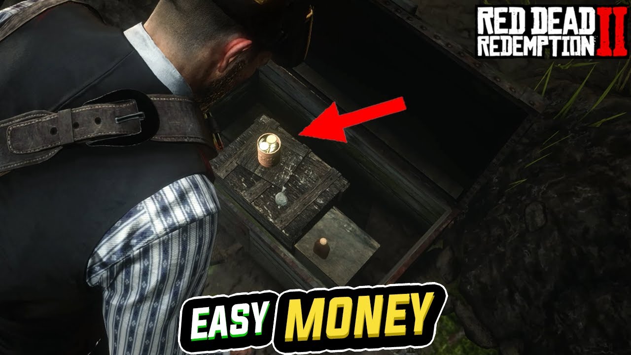I think You Missed this Secret Loot Box in RDR2 ( MONEY ) - YouTube