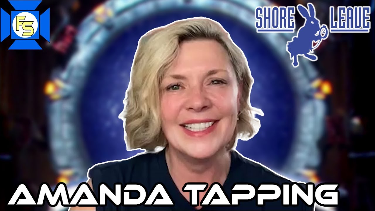 STARGATE SG-1’s Amanda Tapping Loves the Fandom – Interview - YouTube