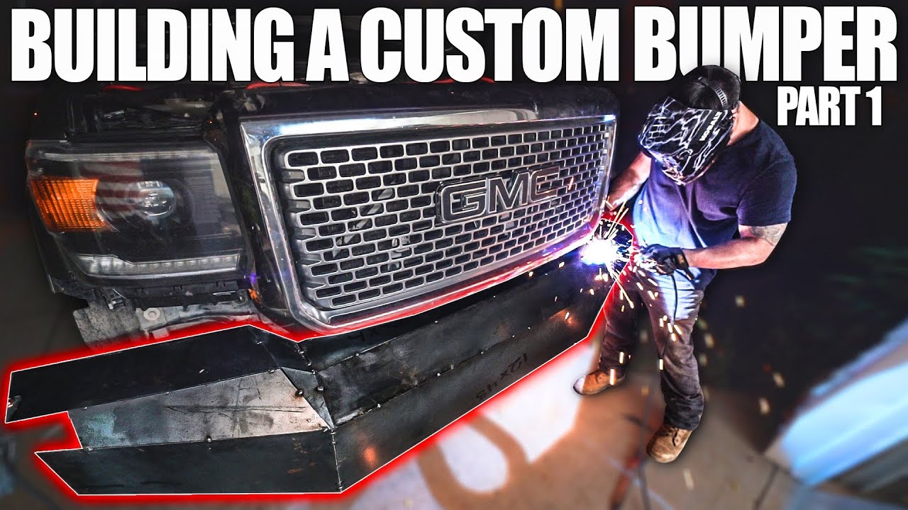 FABRICATING A CUSTOM OFFROAD BUMPER - Part 1 - YouTube