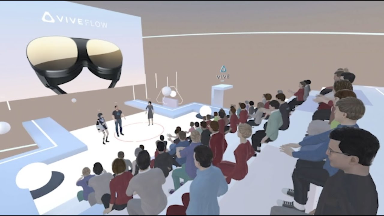 VIVE Flow Premiere: Go with the Flow | VR Event in Engage - YouTube