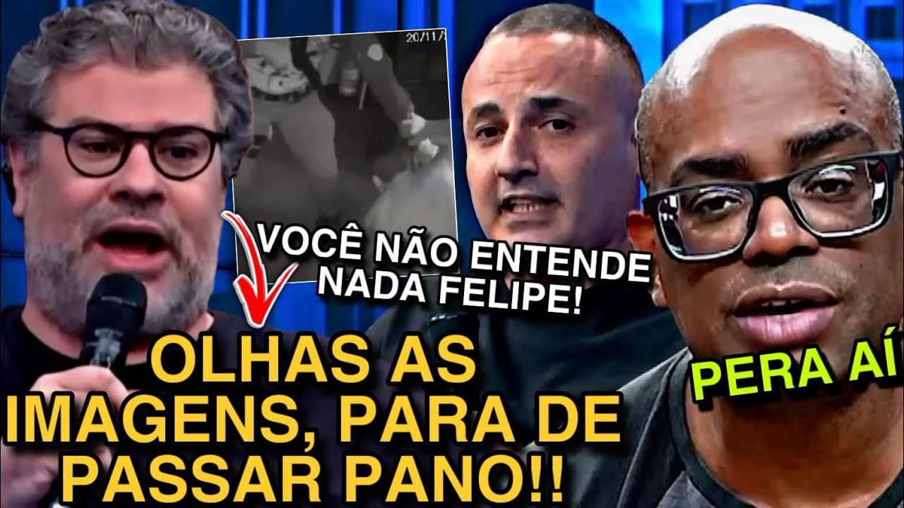 TRETA PESADA NO MORNING SHOW!! DELEGAD0 PALUMBO DISCUTE COM FELIPE ...