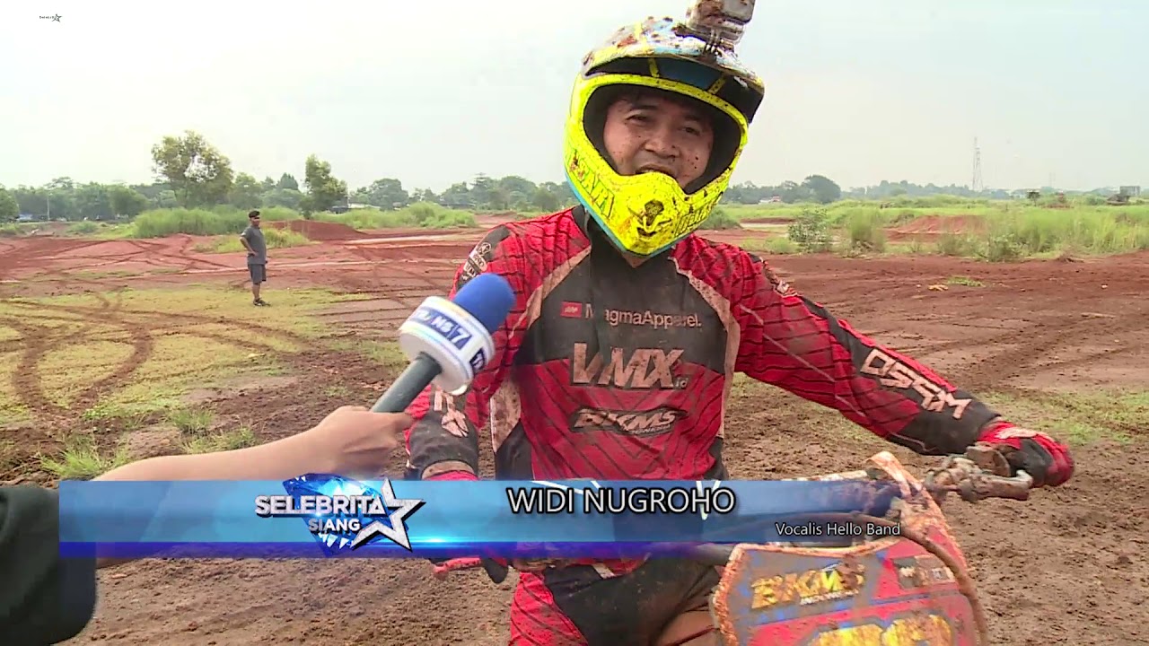 WIDI VOKALIS HELLO BAND TERNYATA PENGGILA MOTOCROSS | Selebrita Siang ...
