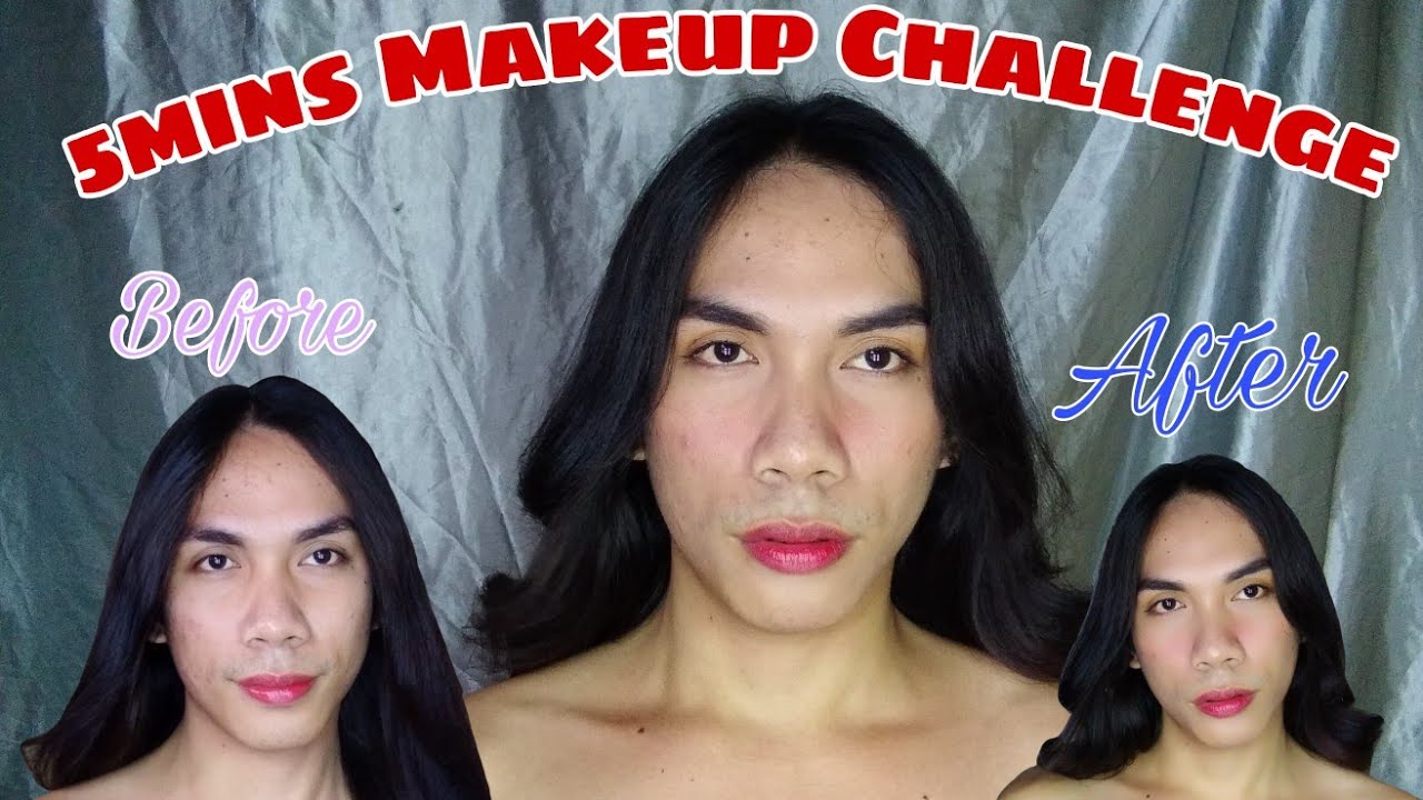5 MINUTES MAKEUP CHALLENGE (Aligaga ang bakla) | Plus Shout out 😂😂😂 ...