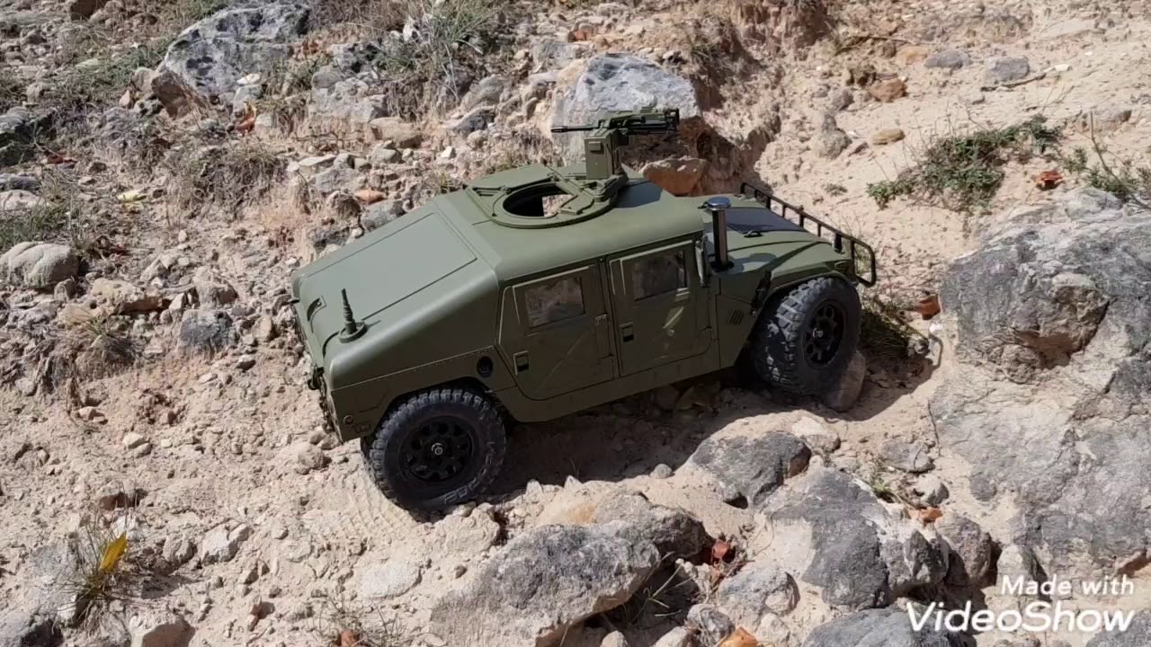 Hummer HG P408 de HungGuan - À l'assaut du Larzac - YouTube
