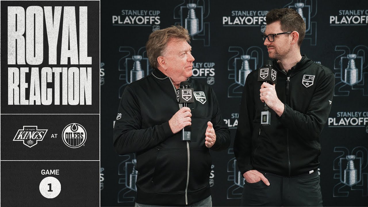 Reacting to Game One of Oilers-Kings | LA Kings Royal Reaction with ...