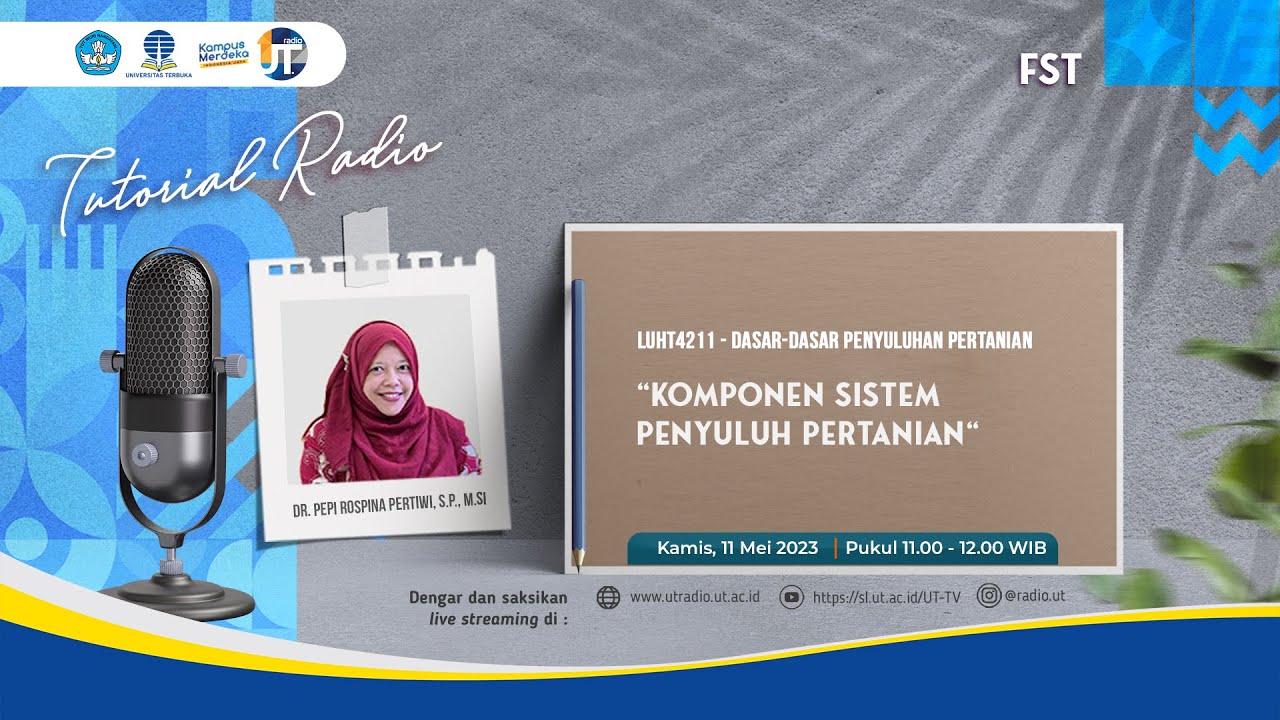 Komponen Sistem Penyuluh Pertanian - LUHT4211 Dasar-dasar Penyuluhan ...