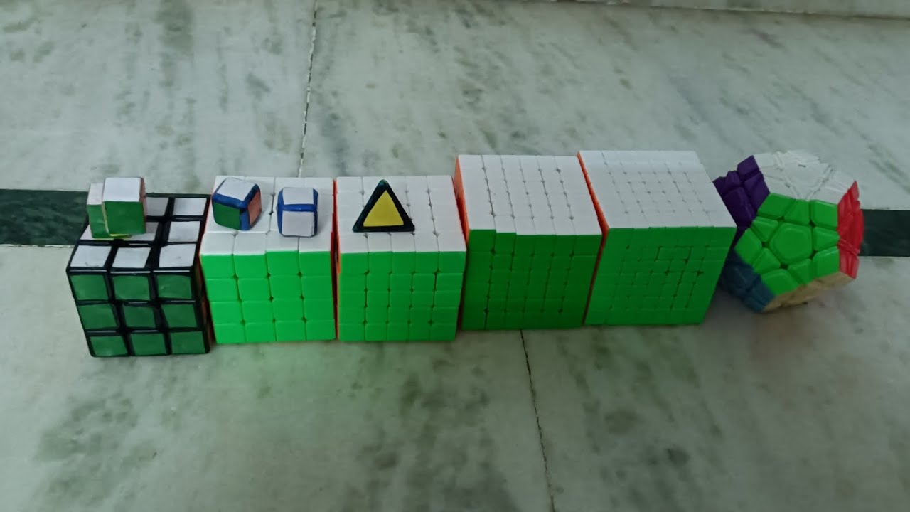 my Rubik's cube collection!!!!! 10 subscriber special video - YouTube