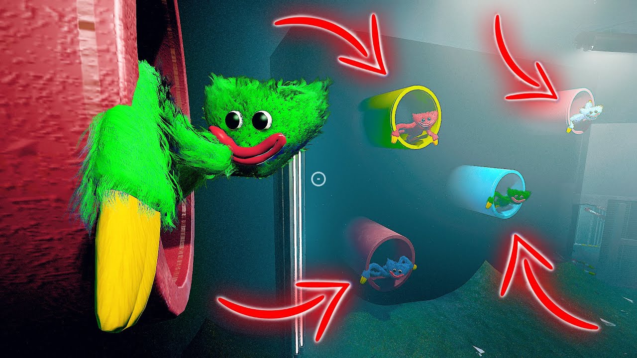 CALLED OUT ALL MINI HUGGIES - Poppy Playtime Chapter 2 - YouTube