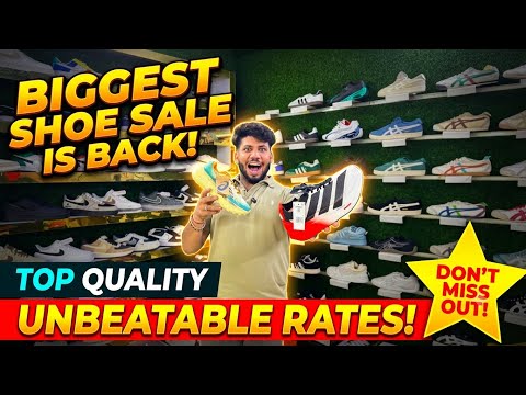 Big Sale is Back 😱॥ Top Quality Shoe Market ॥ Branded Shoe Sale ॥ Latest Unseen Shoe Article Quality