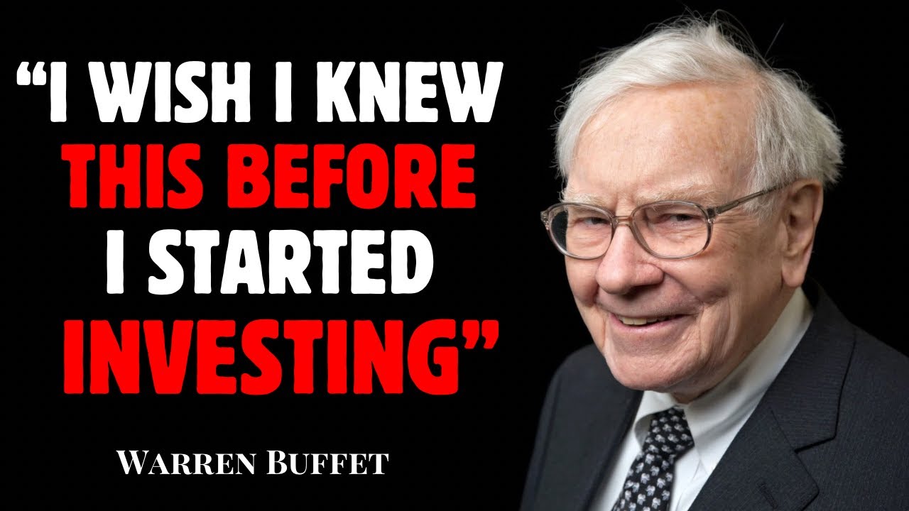 How To Pick Winning Stocks | Warren Buffet - YouTube