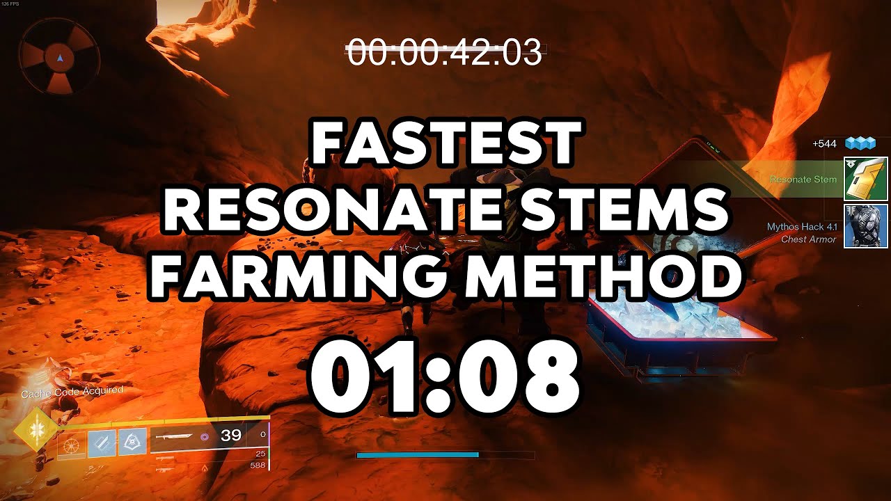 Destiny 2: Fastest Resonate Stems Farming Method (Season of Arrivals ...