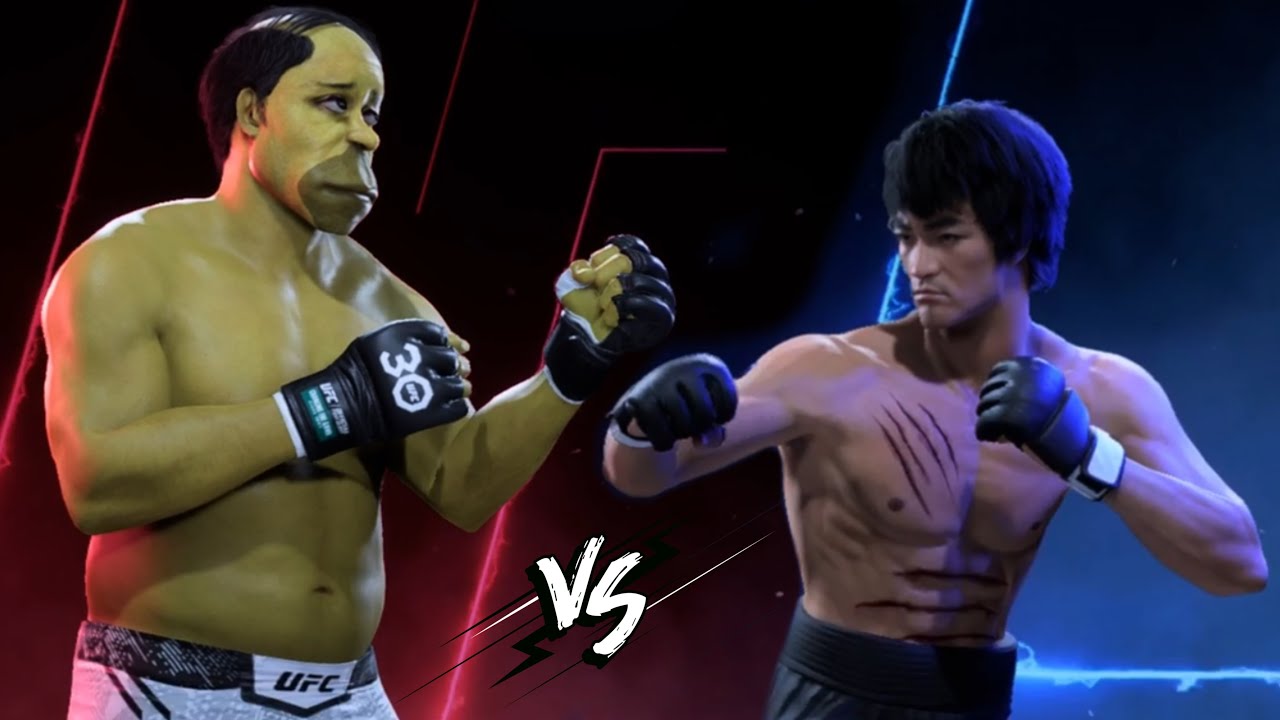 Bruce Lee vs. Homero Simpson - EA Sports UFC 5 - Epic Fight 🥑 - YouTube