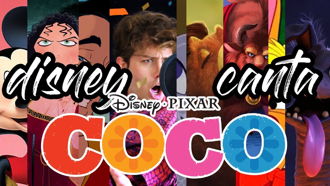 Disney Canta "Un Poco Loco" de Coco - YouTube