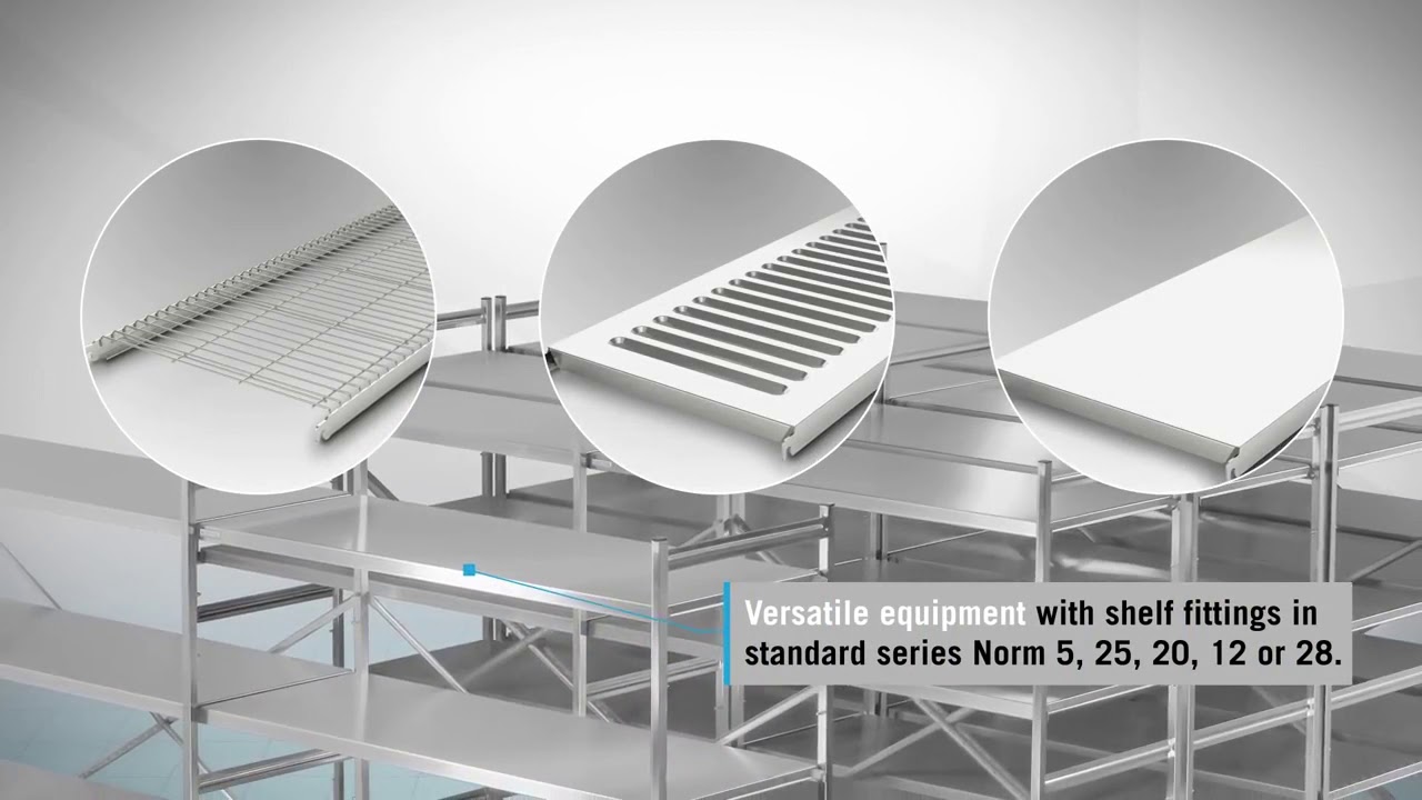 Hupfer Easy Rider Shelving Simply more storage space - FAMI Tecnologia ...