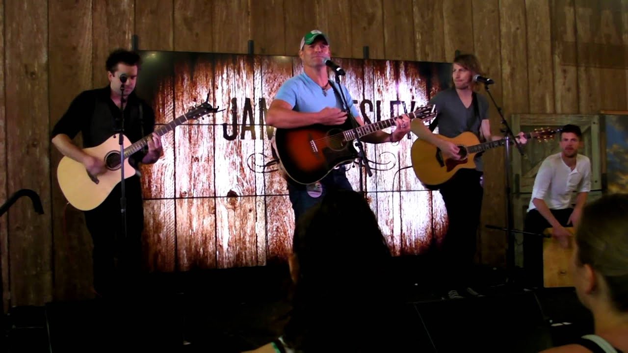 James Wesley performs "Running" at CMA Fest 2014 Nashville, TN - 06/07 ...