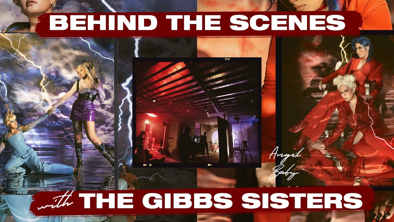 BEHIND THE SCENES with the GIBBS SISTERS | Angel Baby MV Shoot | BJ ...