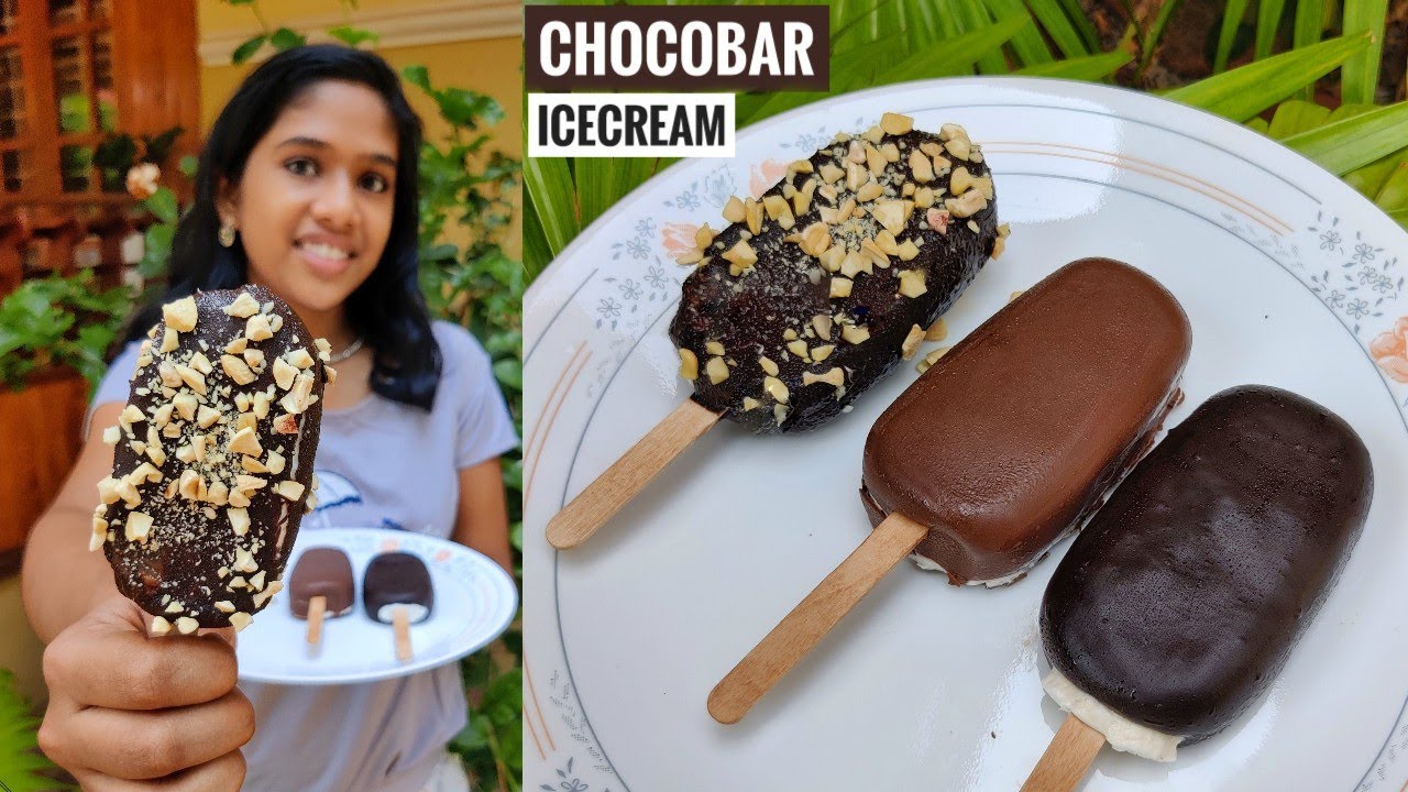 Chocobar Ice Cream 😋 | വെറും 2 Ingredients കൊണ്ട് Choco Bar ഐസ്ക്രീം ...