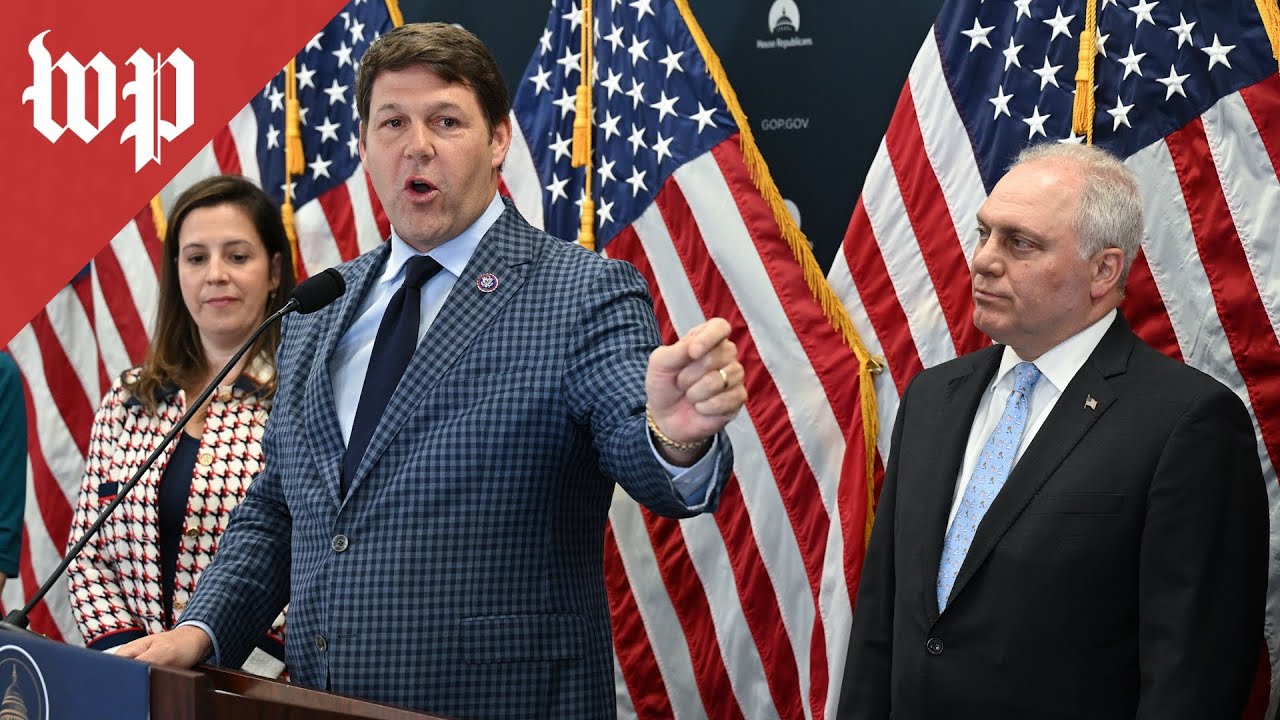 House GOP hold a news conference on government funding bill - YouTube