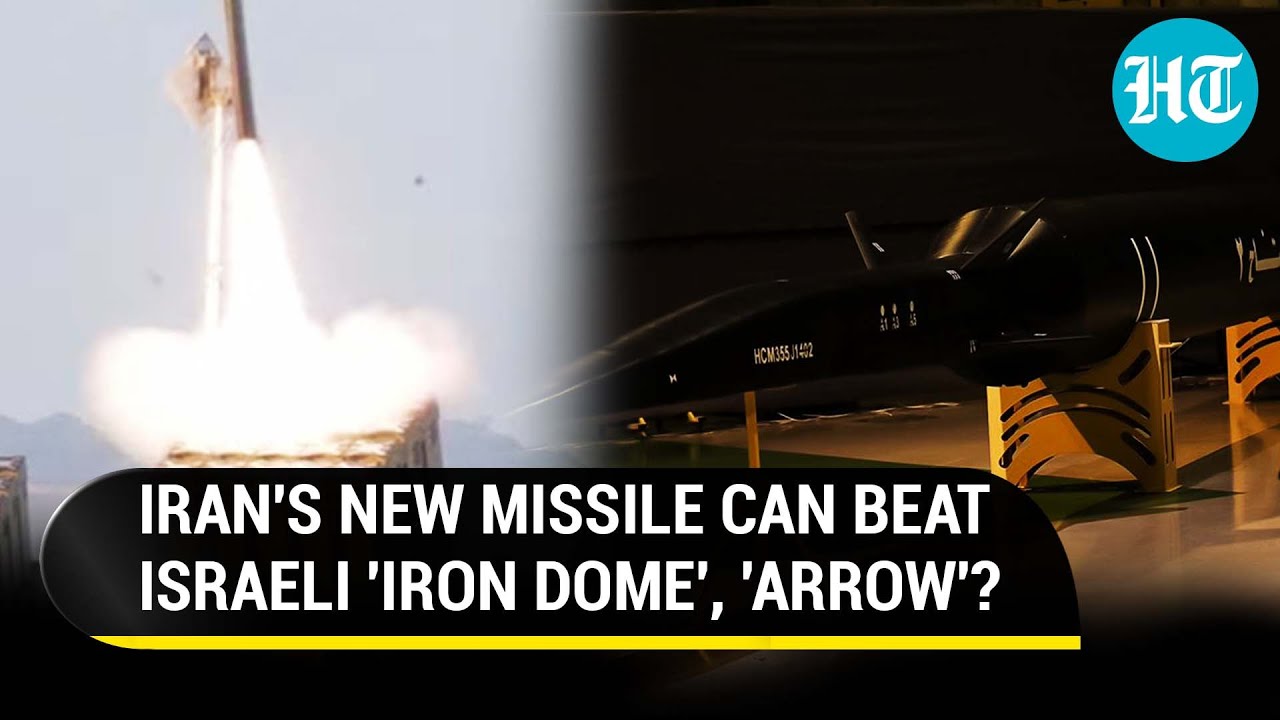 Iran Reveals New Hypersonic Missile With Rare HGV Tech To 'Beat Air ...