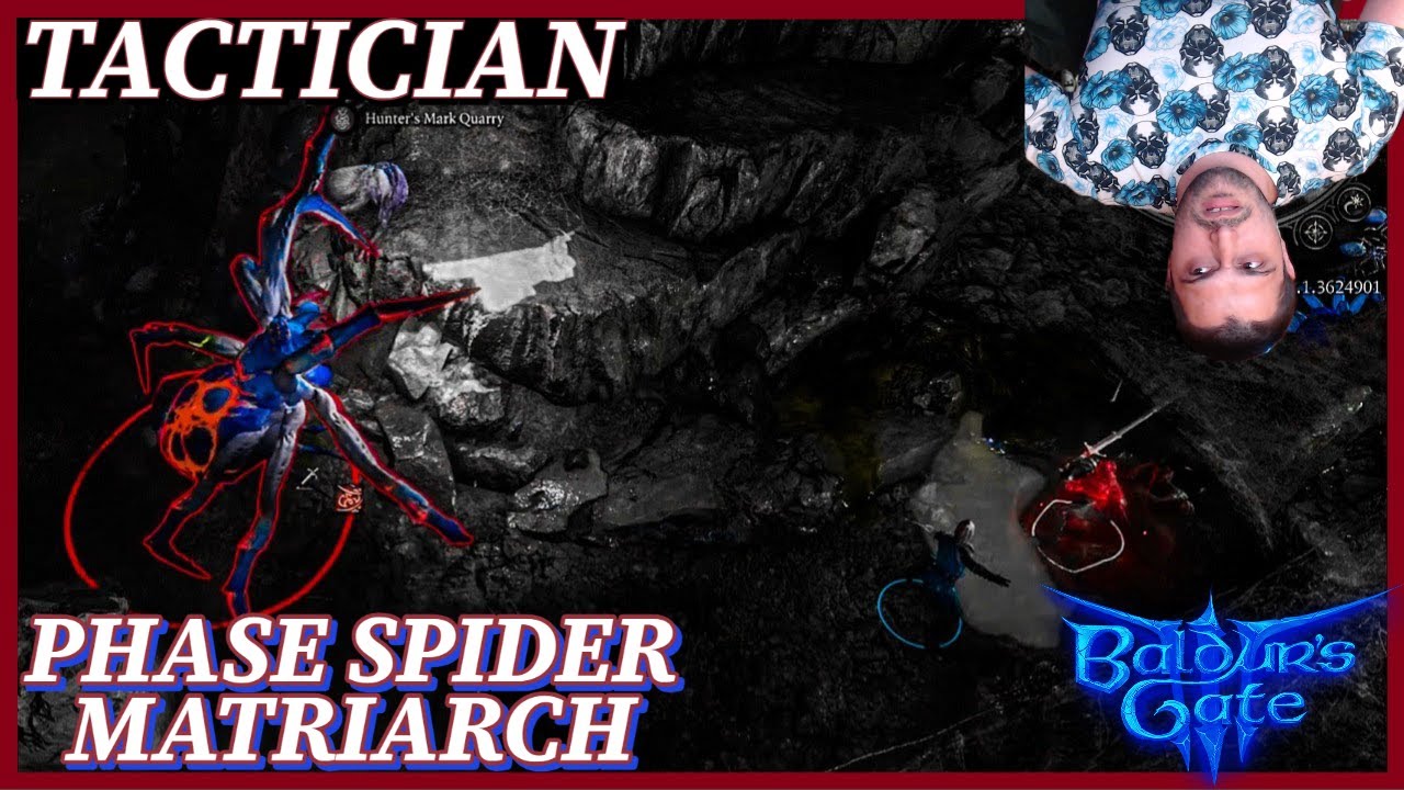 Baldur's Gate 3 - Tactician Difficulty - Phase Spider Matriarch ...
