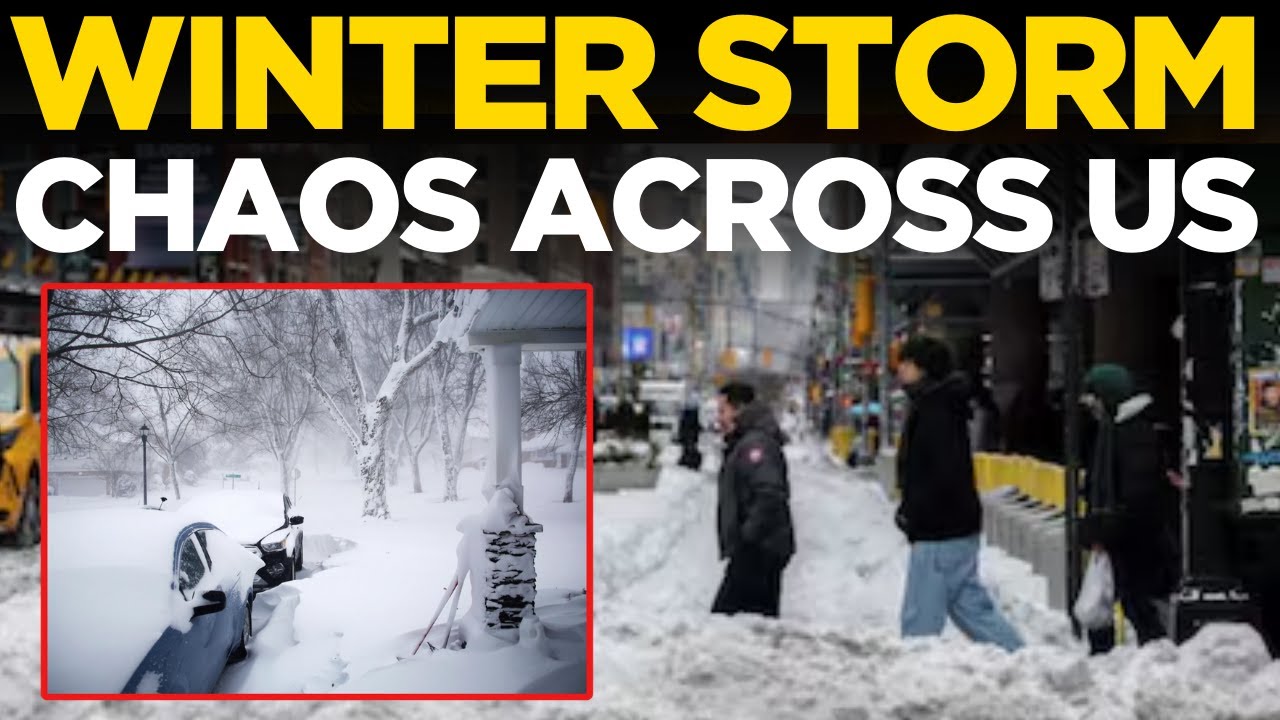 US Winter Storm Live | Deadliest Winter Storm Brings Heavy Snow and ...