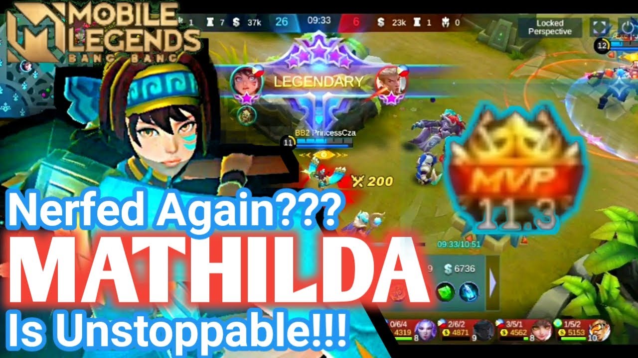 MATHILDA is Unstoppable even After So Many Nerfs | Mathilda Gameplay ...