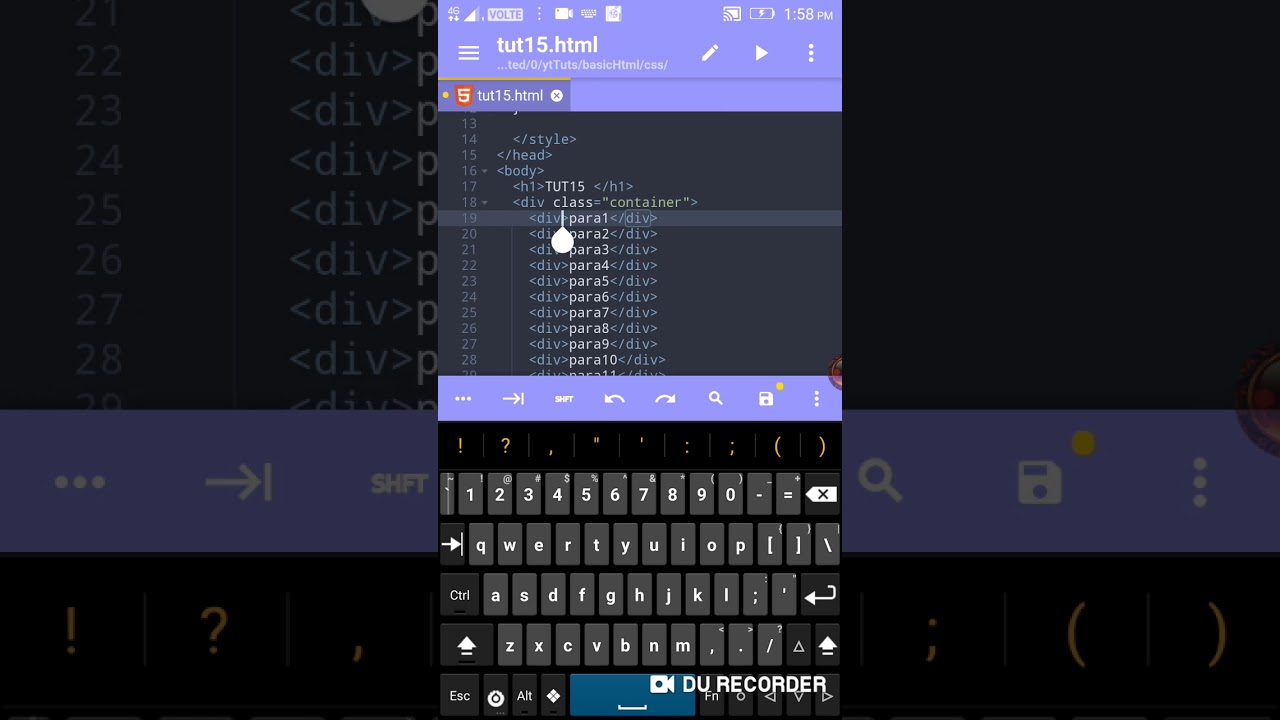 Css Selector Webdevelopment On Android 15 Youtube