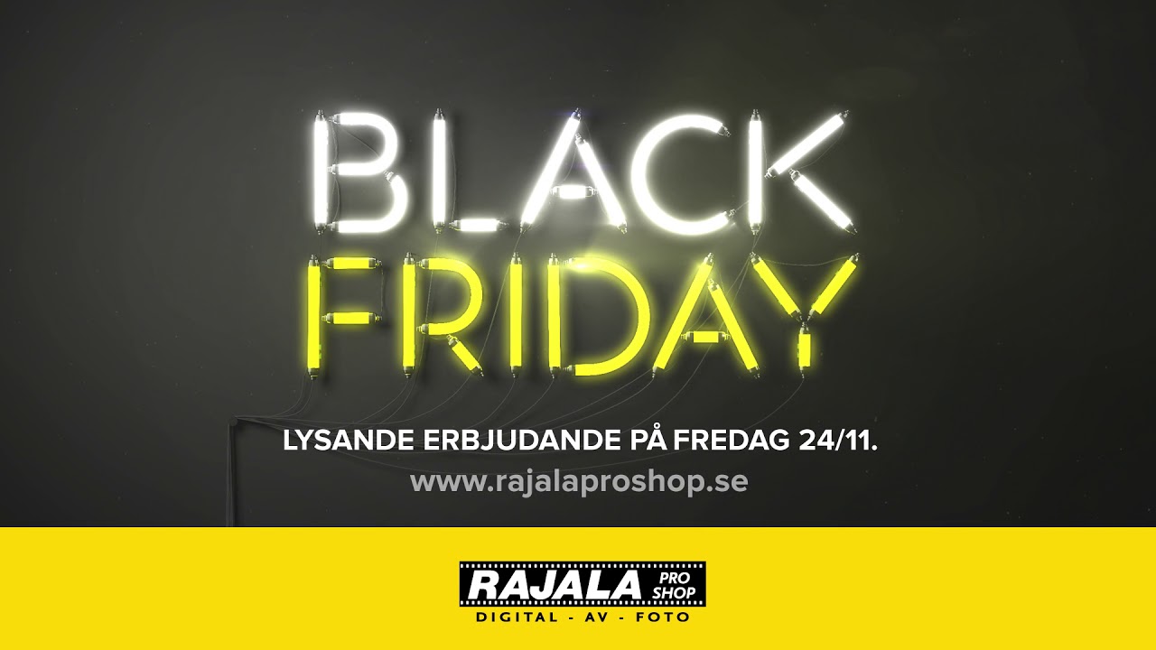 Rajala Pro Shop Black Friday - YouTube