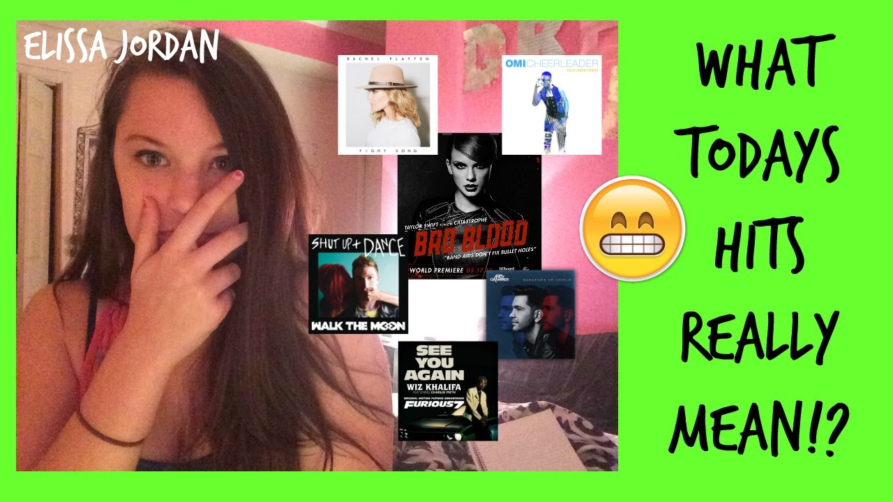 What Todays Hits Really Mean | Elissa Jordan - YouTube