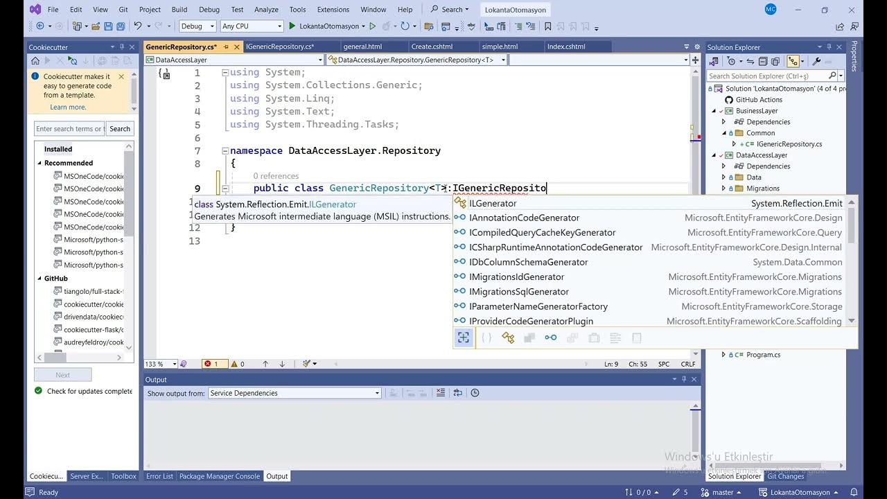 Asp.net Core 6 katmanlı mimari 5 - YouTube