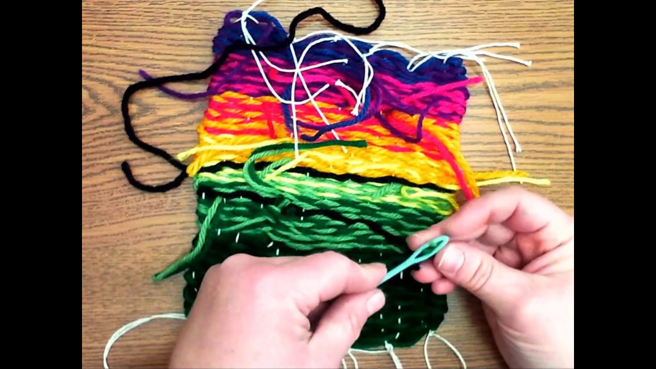 Landscape Weaving - YouTube