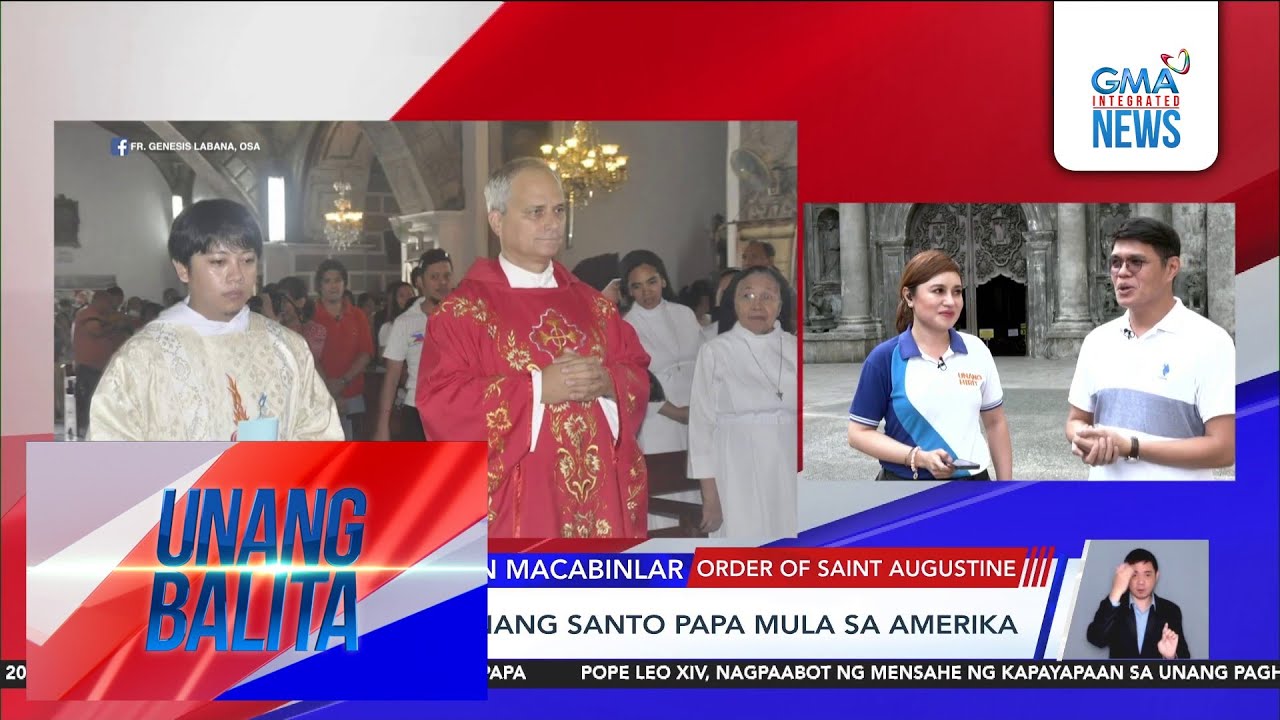Panayam kay Fr. Jun Macabinlar, Order of Saint Augustine | Unang Hirit - YouTube
