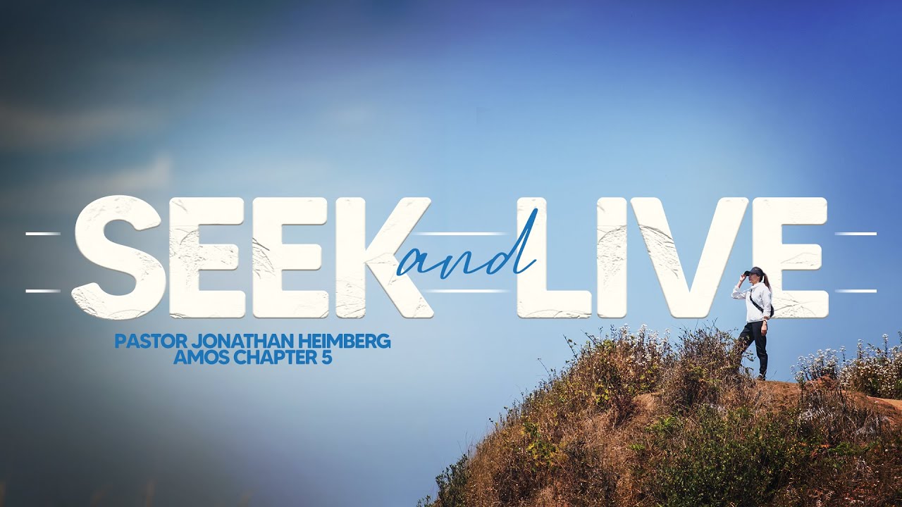 Seek and Live - Ps Jonathan Heimberg - YouTube