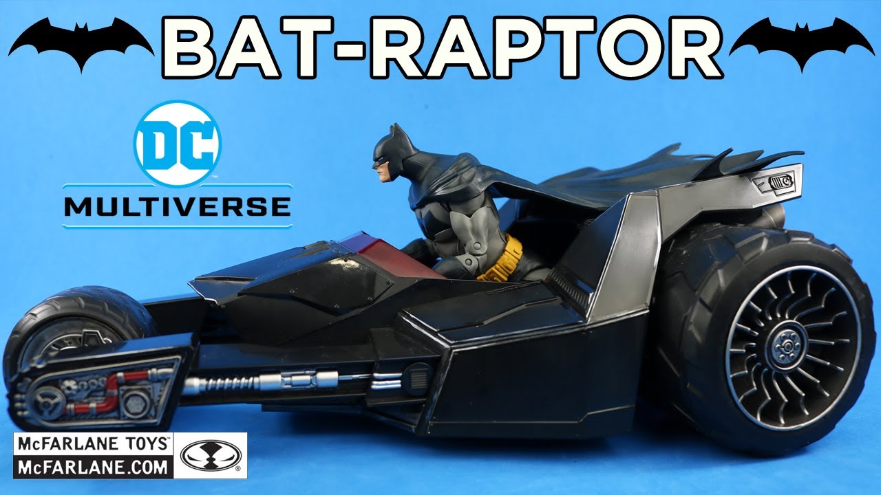 DC Multiverse BAT-RAPTOR McFarlane Toys Review - O novo batmóvel do ...