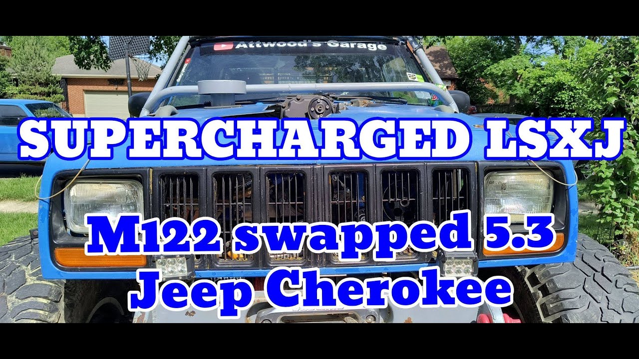 Blower time - Swapping a GT500 M122 on my 5.3 Cherokee XJ truggy - YouTube
