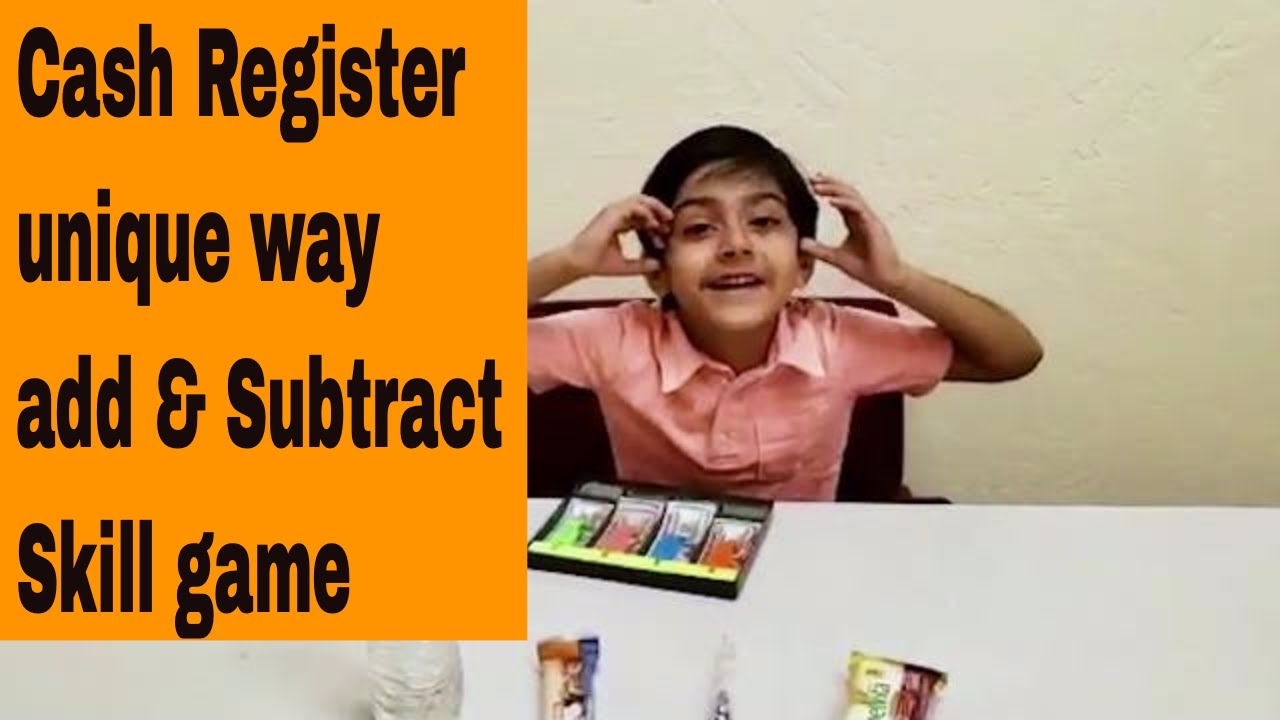 Cash Register Game in Unique way to add and Subtract Skill - Savar Toys ...
