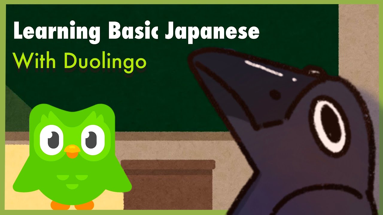 [ DUOLINGO ] Can This Dumb Crow Learns Basic Japanese to Rizz | Let's ...