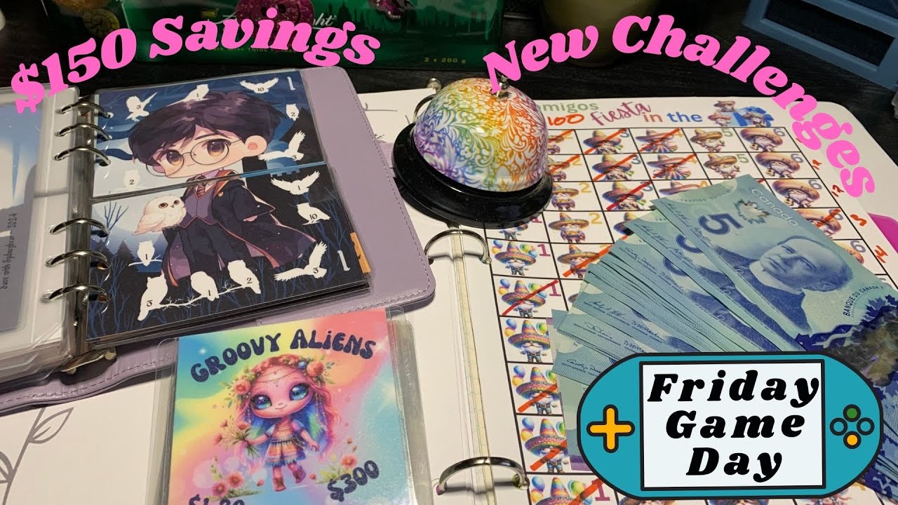 Friday Game Day !!! Finishing & Sharing New Challenges !! Saving $150 ...