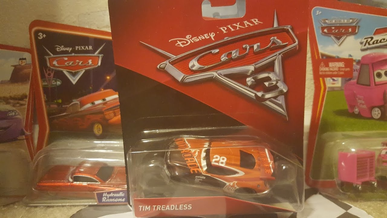 2017 Disney Pixar Cars 3 Tim Treadless (Single) - YouTube