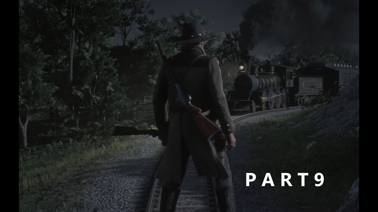 Red Dead Redemption 2 Walkthrough Gameplay- Part 9 Train Robbery RDR2 ...