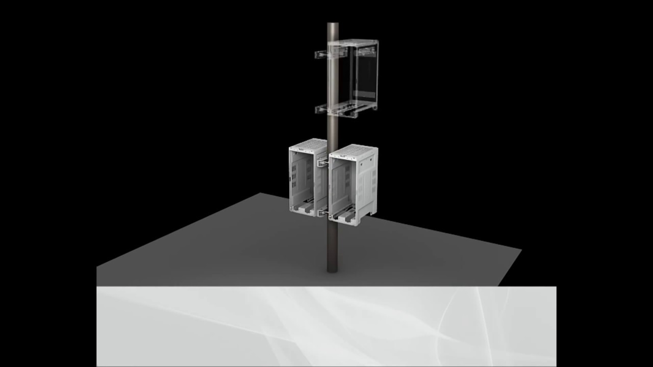 Cách lắp đặt RRU- Lắp đặt RRU vào bộ gá - YouTube