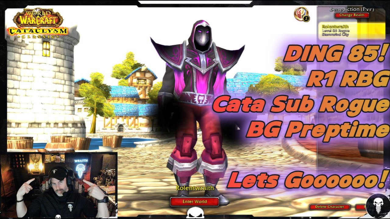 WoW Cataclysm Classic: Former R1 RBG Cata Rogue Preps for Arena & RBG ...