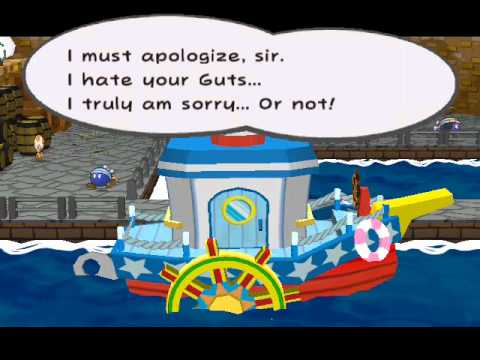 Paper Mario: TTYD Text-Hax'd Door Preview 1 - YouTube