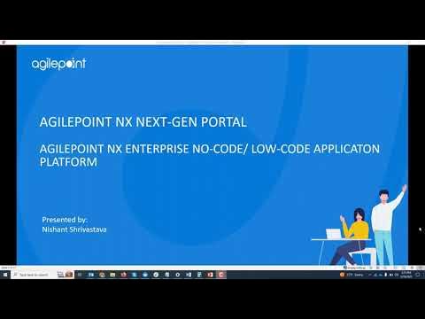 AgilePoint Unveils Next – Generation Lightweight Portal - YouTube