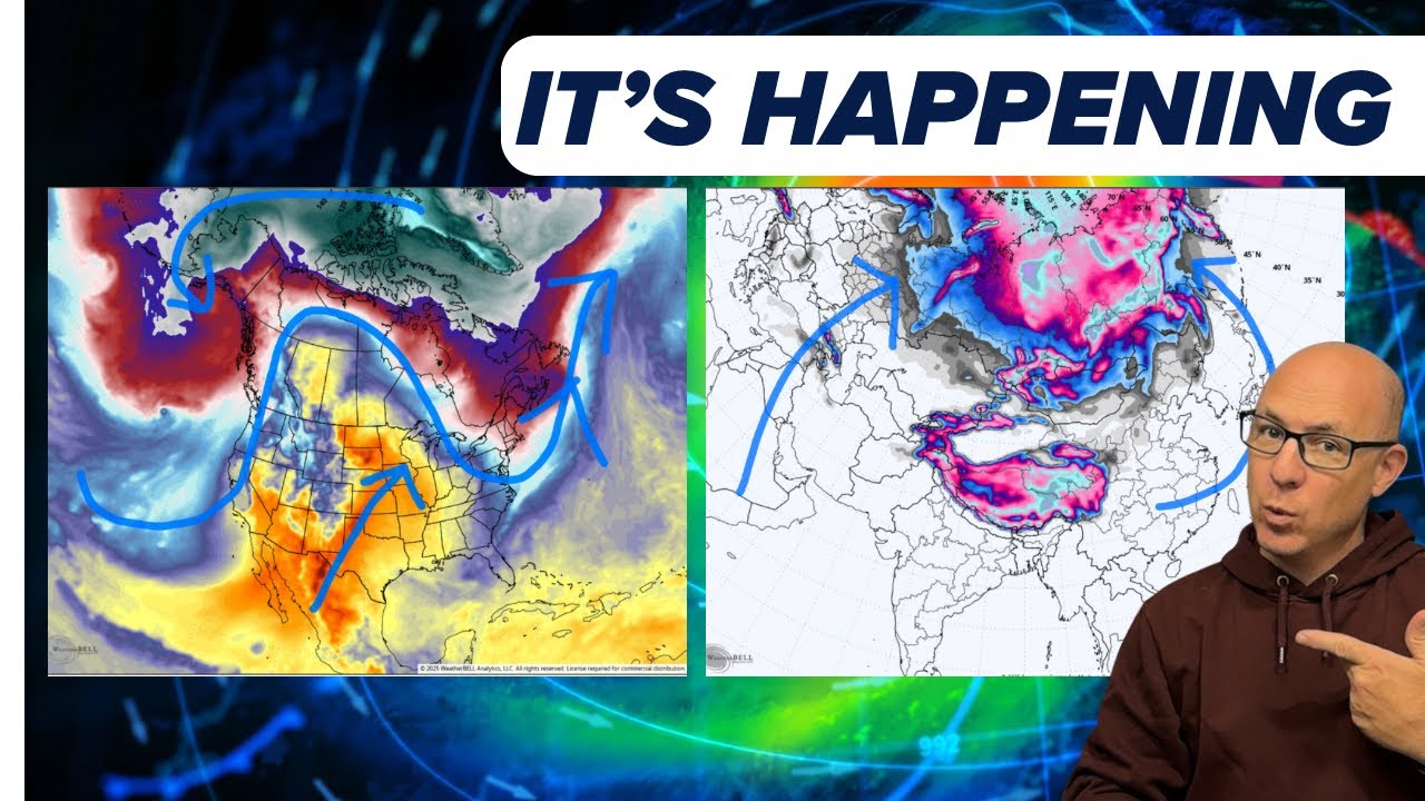 Weather Changes Incoming – Heat, Cool, and Siberia Snow - YouTube