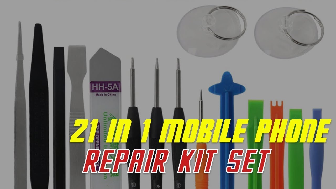 21 in 1 Mobile Phone Repair Kit Set Makes Phone Repairs So Much Easier ...
