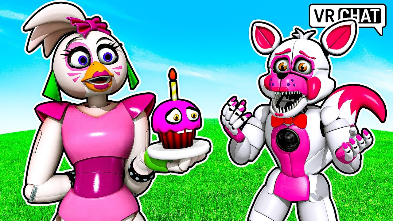 Glamrock Chica Secret Friend REVEALED?! in VRCHAT - YouTube