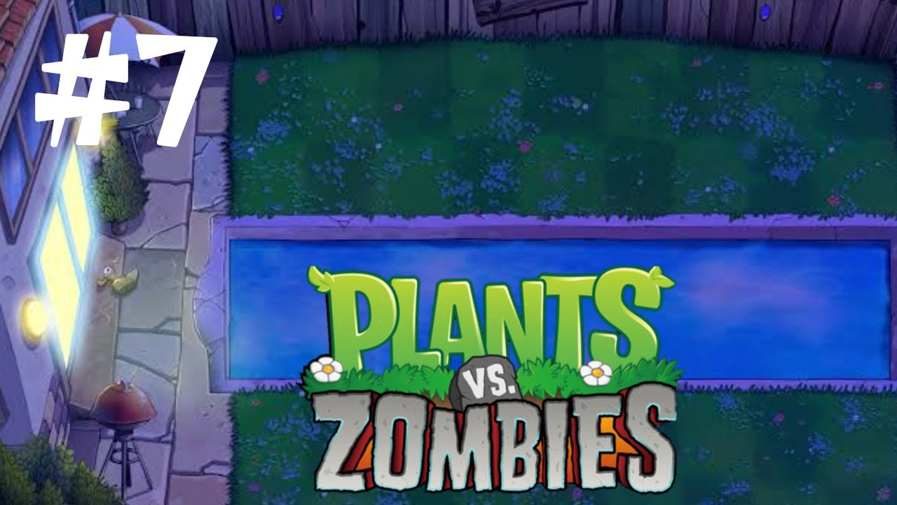 Plants vs Zombies Guide & Walktrough Level 7 Fog - YouTube