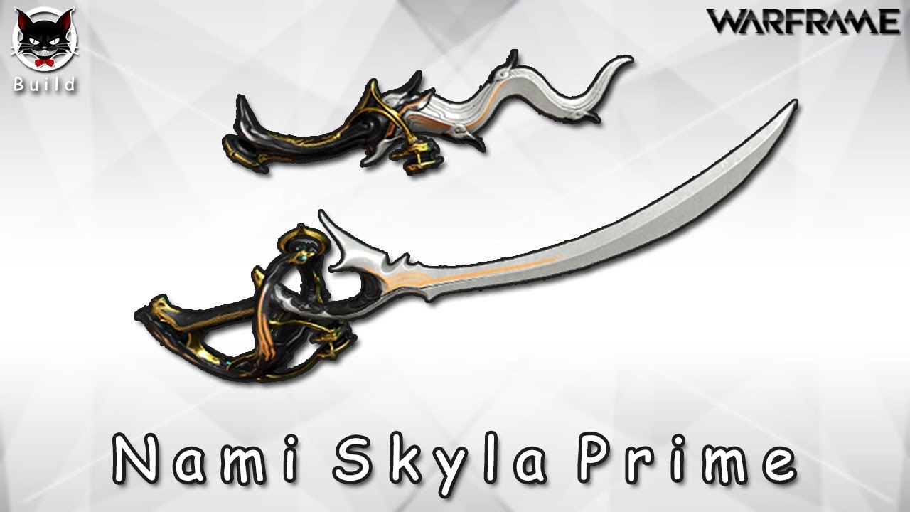 Warframe Weapon Build - Nami Skyla Prime [ดาบคู่ของกัปตัน "เดวี่ โจนส์ ...